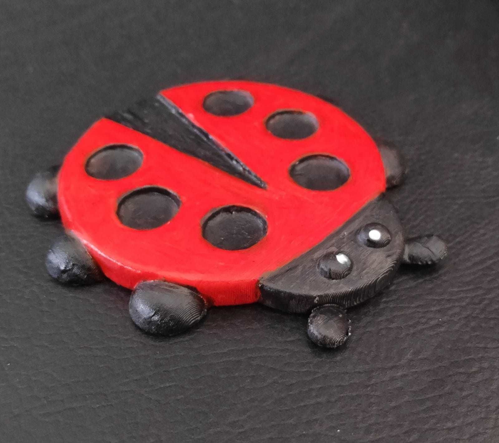 Ladybug Coaster 3D model 3D printable | CGTrader