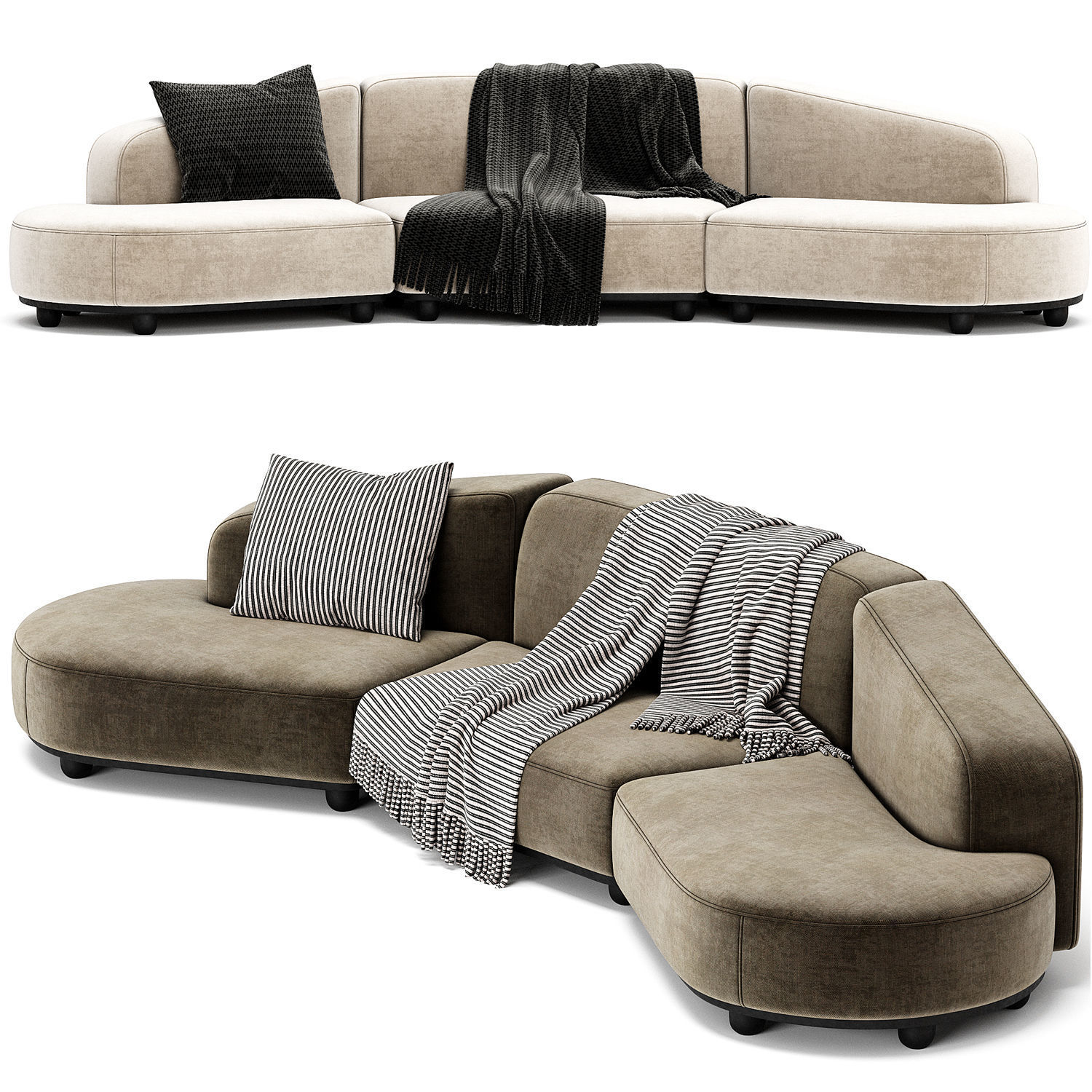 Arflex Arcolor Sofa 3D model | CGTrader
