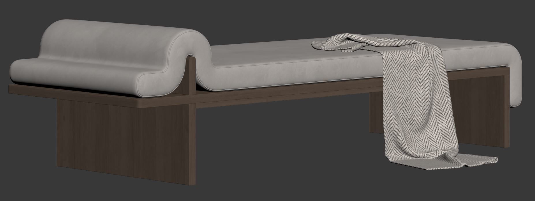 Melt Daybed by Bower Studios 3D model | CGTrader