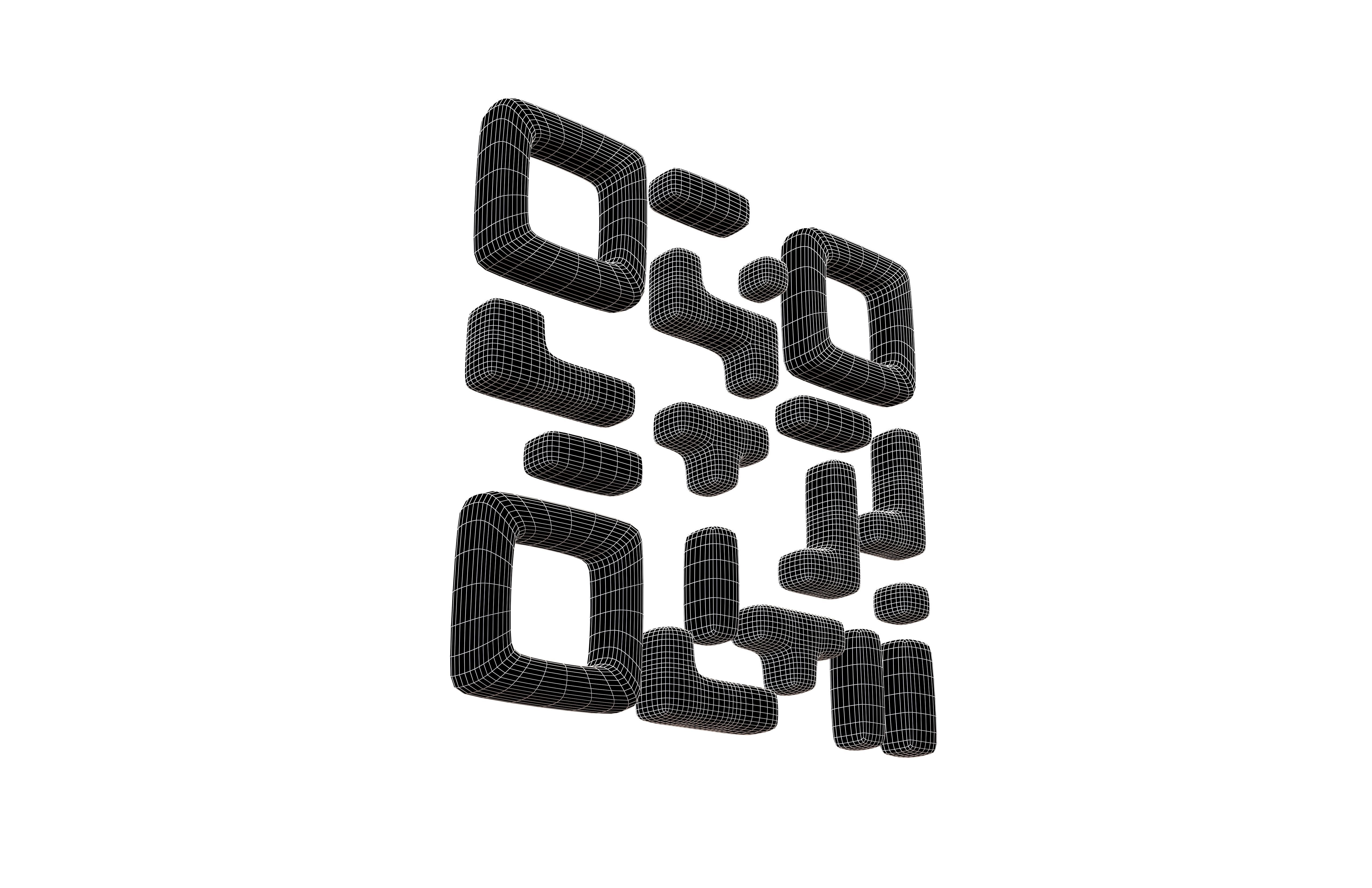 3D model Qr Code v1 003 VR / AR / low-poly | CGTrader