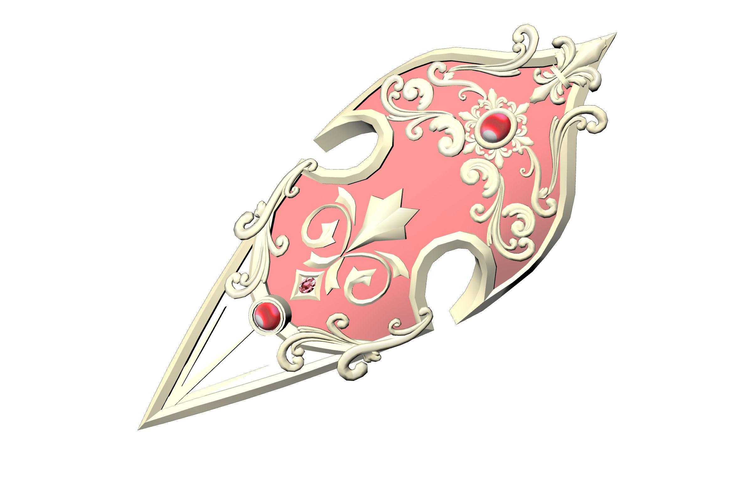 Shield package 3D model | CGTrader