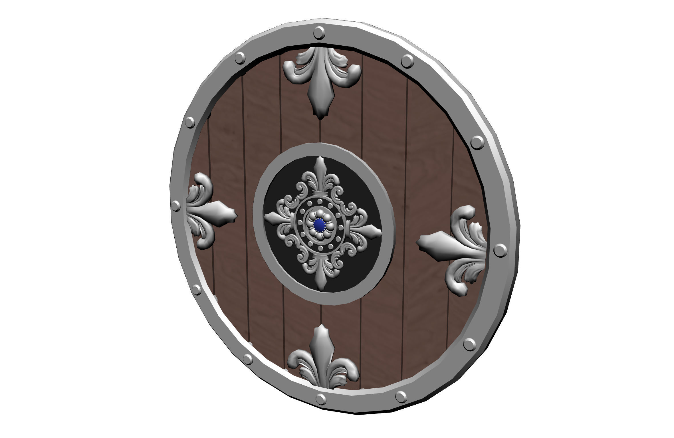Shield package 3D model | CGTrader