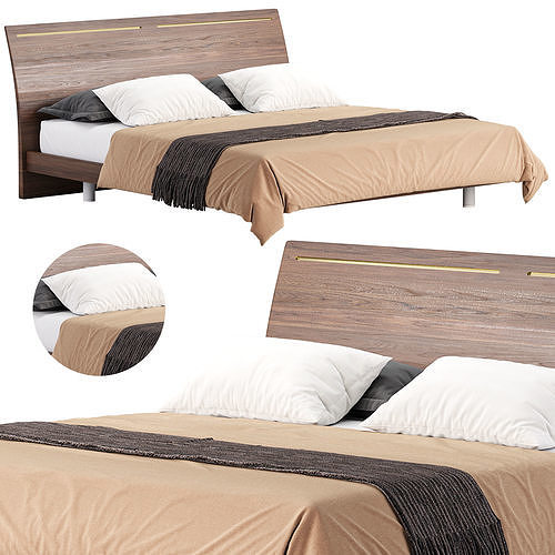 Tuta Bed by Lazzoni 3D model | CGTrader