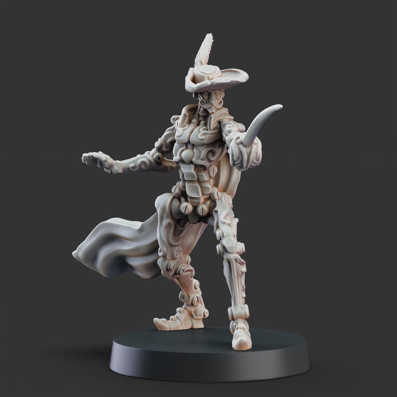 Nimble Warforged - 3D Printable TTRPG - PRESUPPORTED - 32mm 3D model 3D ...