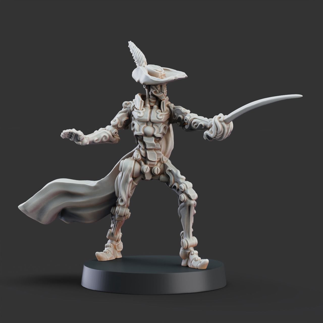 Nimble Warforged - 3D Printable TTRPG - PRESUPPORTED - 32mm 3D model 3D ...