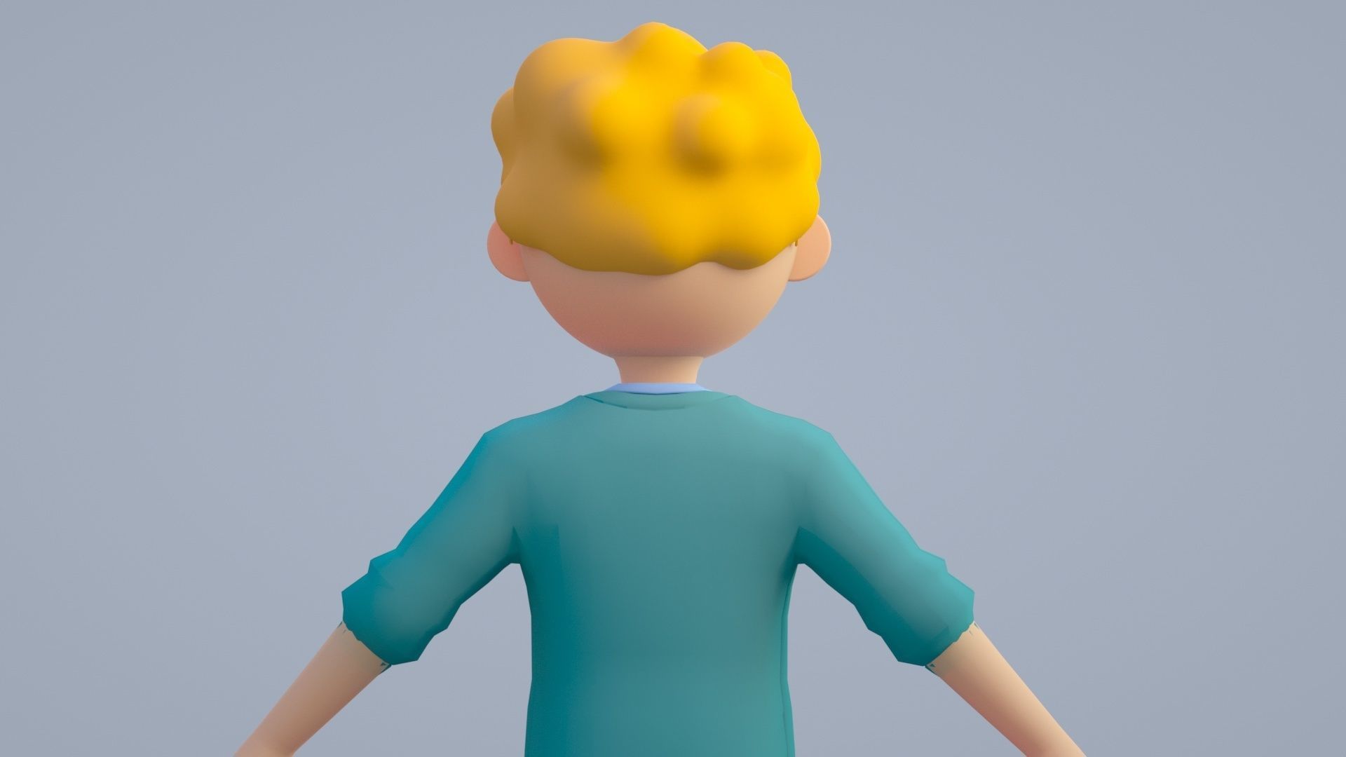 Cartoon Boy Manager Young Father 3D model | CGTrader
