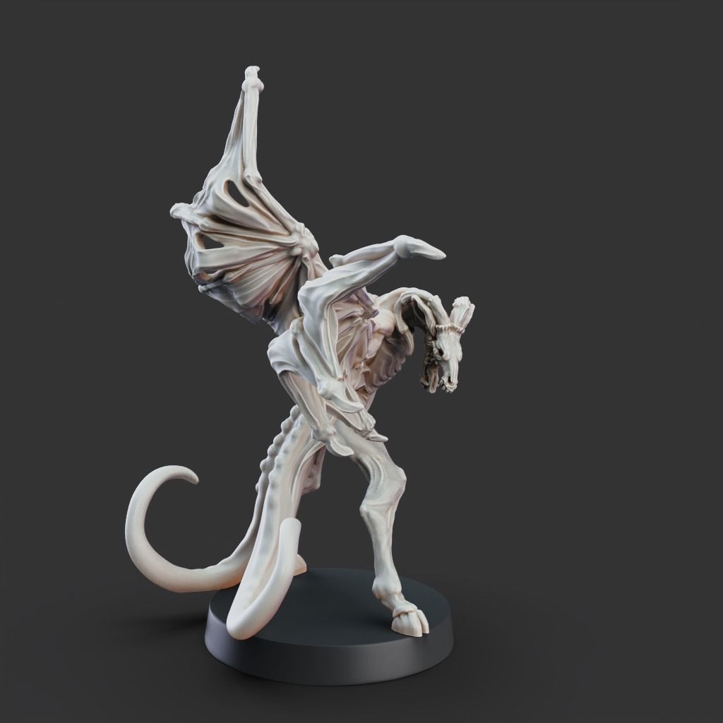 Jersey Devil - 3D Printable TTRPG - PRESUPPORTED - 32mm Scale 3D model ...