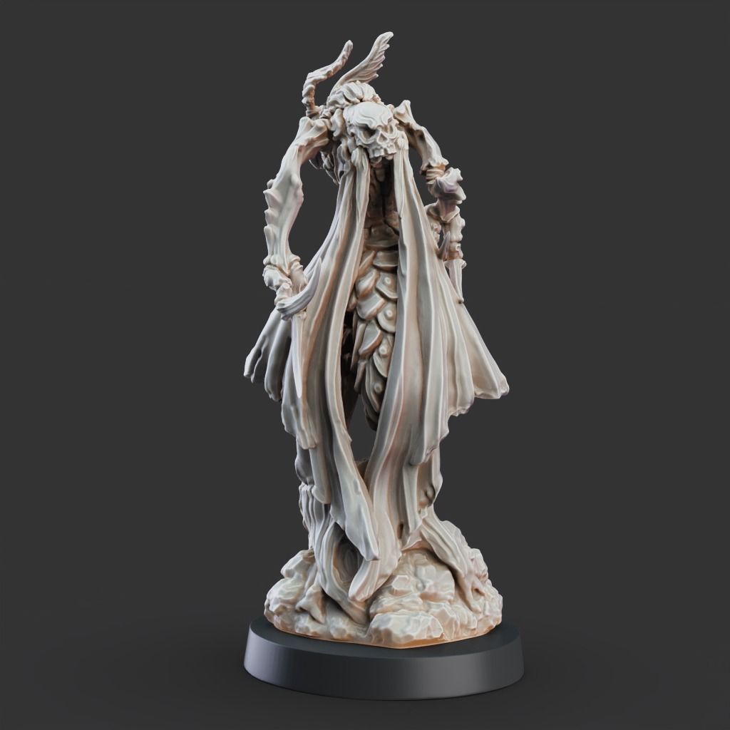 Mothman - 3D Printable TTRPG - PRESUPPORTED - 32mm Scale 3D model 3D ...