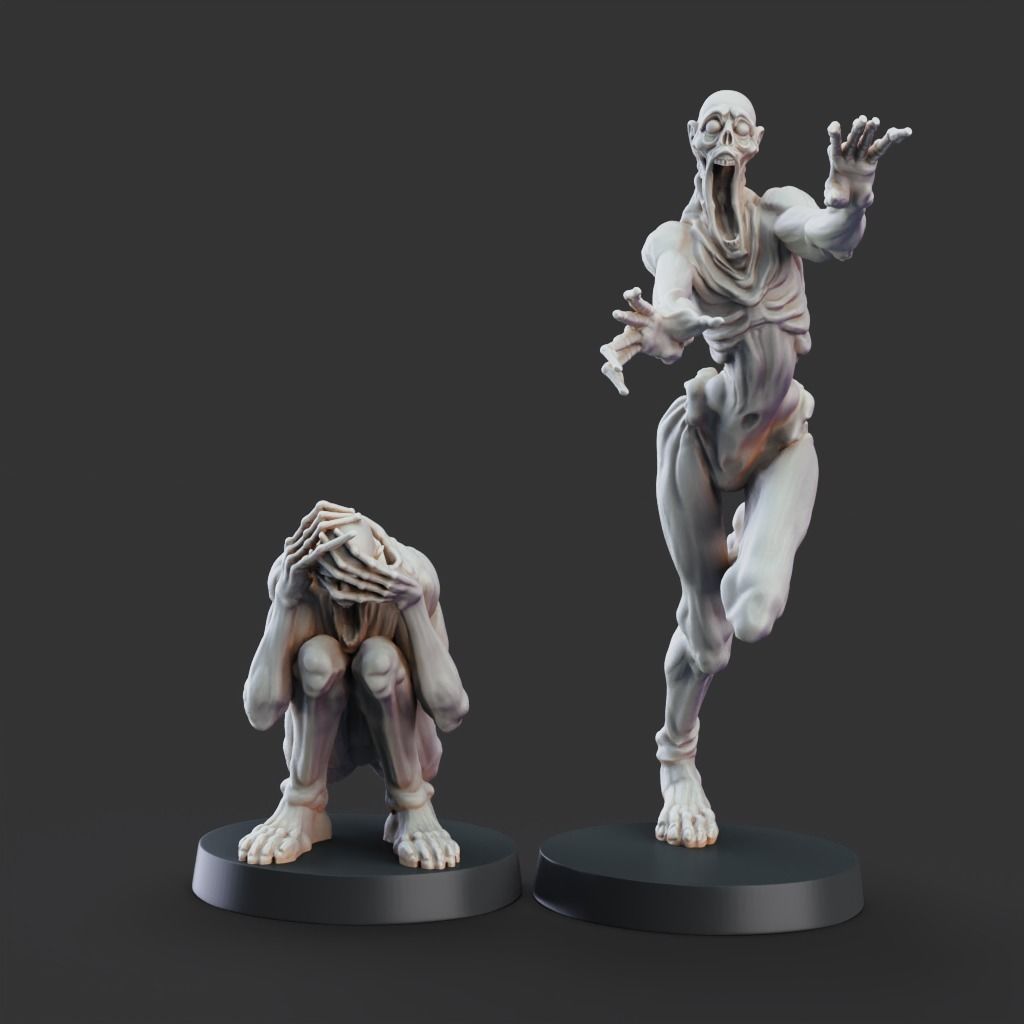 Shy Guy - 3D Printable TTRPG - PRESUPPORTED - 32mm Scale 3D model 3D ...