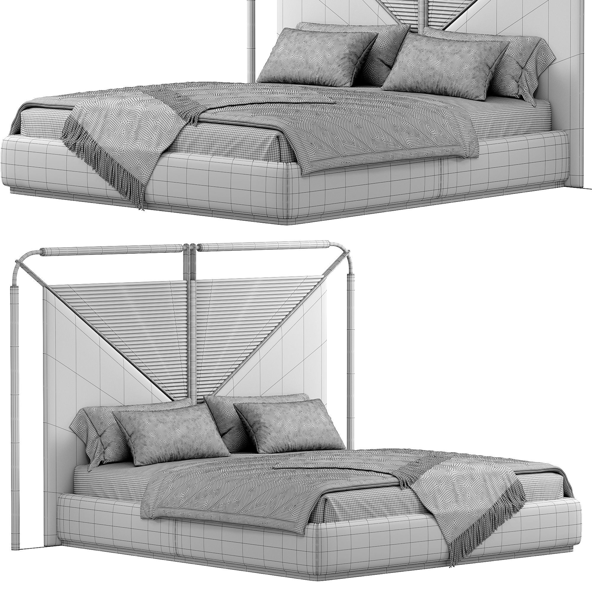 Morfeo Bed by Boatto Martino 3D model | CGTrader