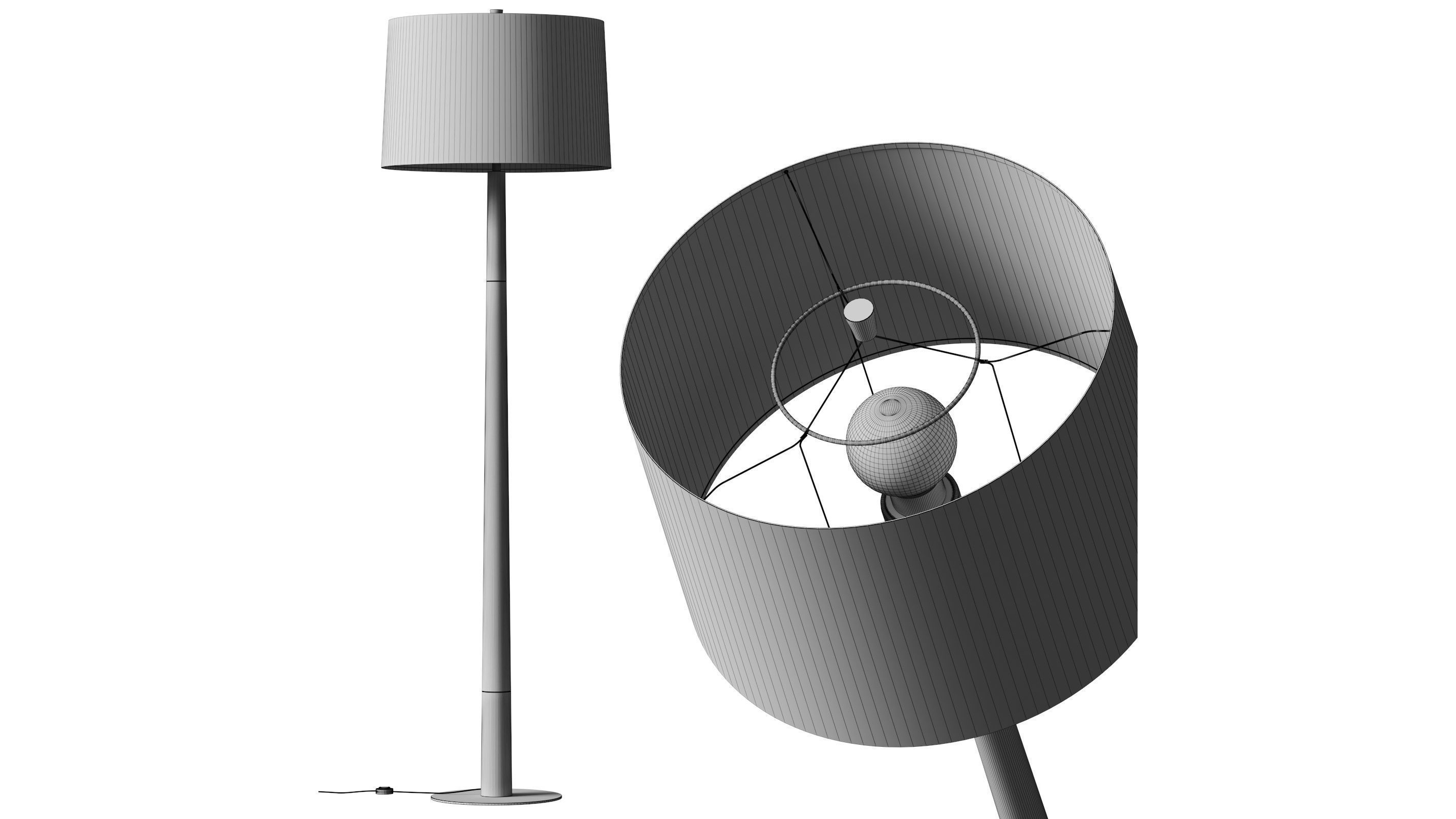 Arteriors - JOSEPH FLOOR LAMP 3D model | CGTrader