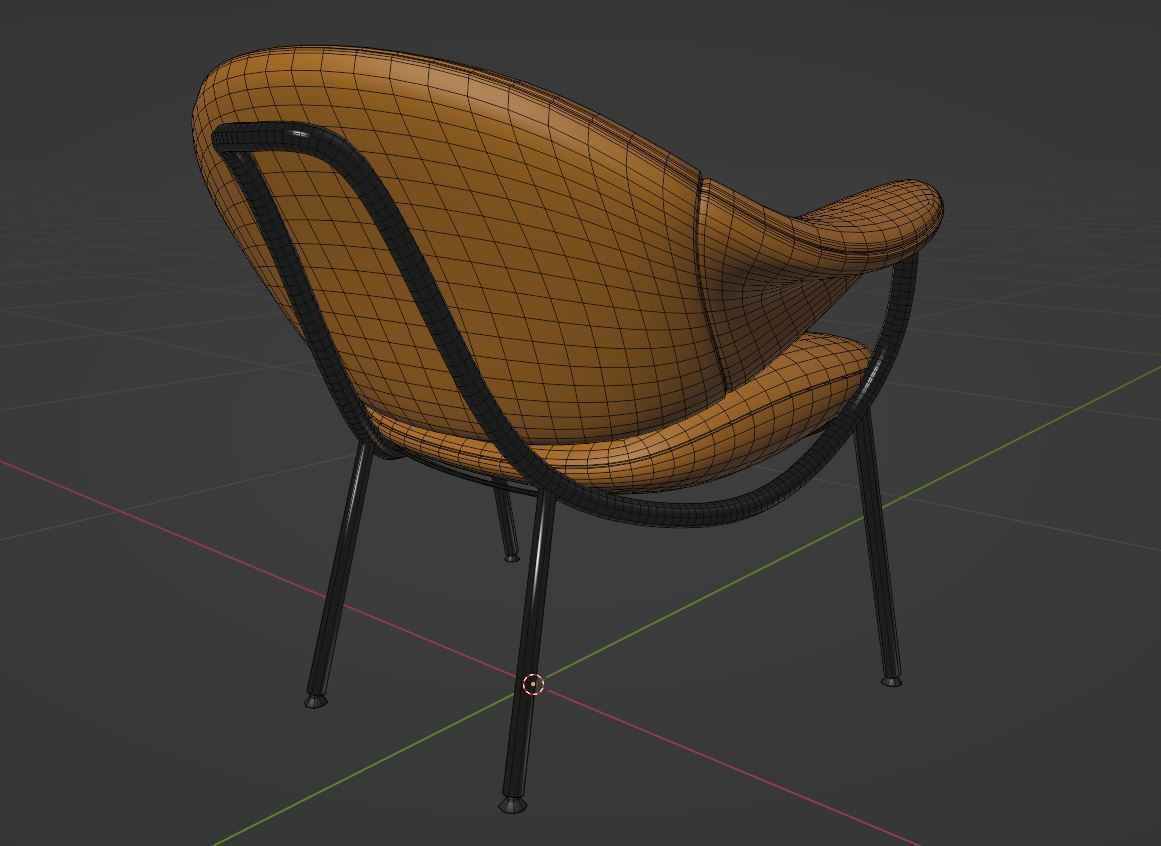 Chair modern 3d free 3D model | CGTrader