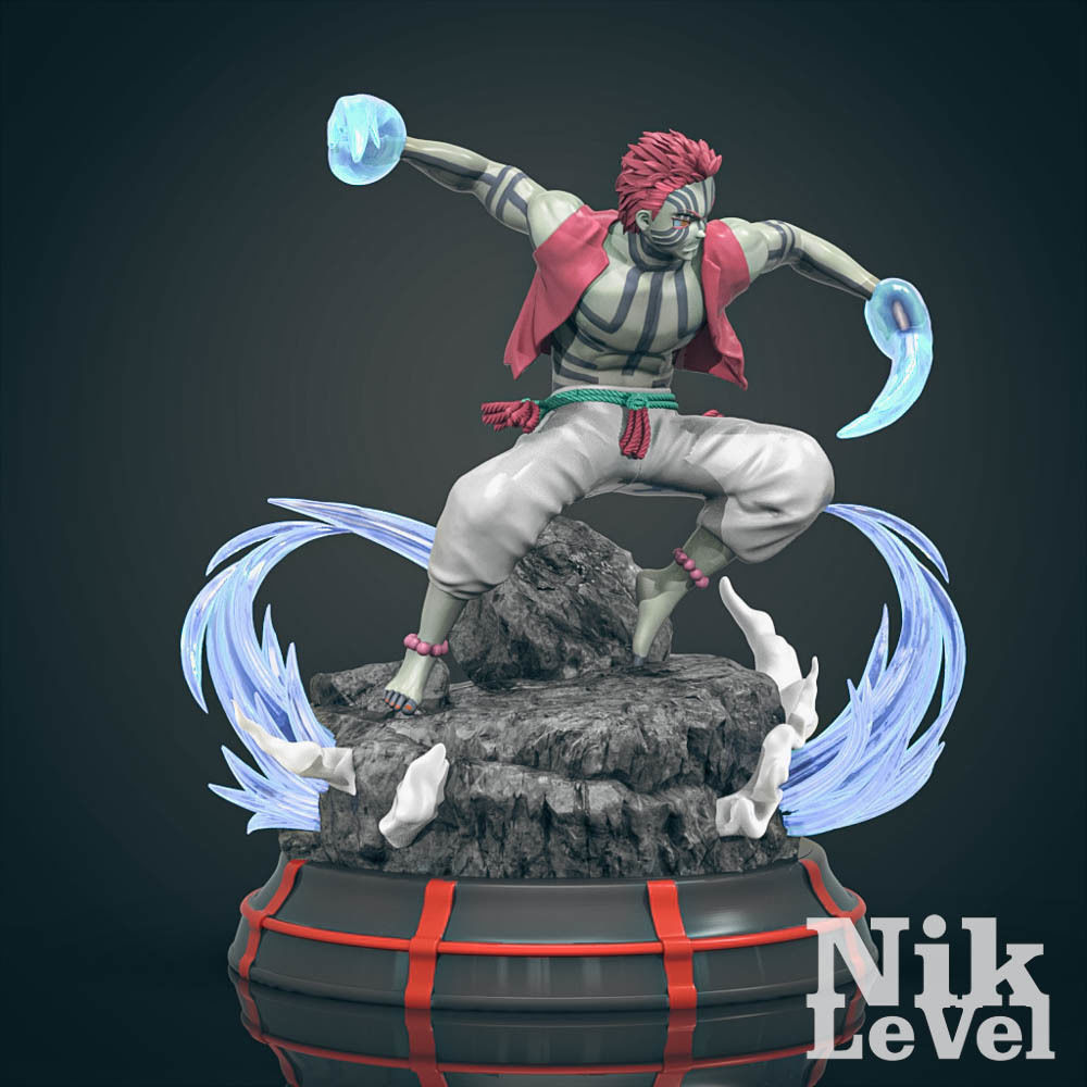 Akaza Kimetsu No Yaiba 3D Printable 3D model 3D printable | CGTrader