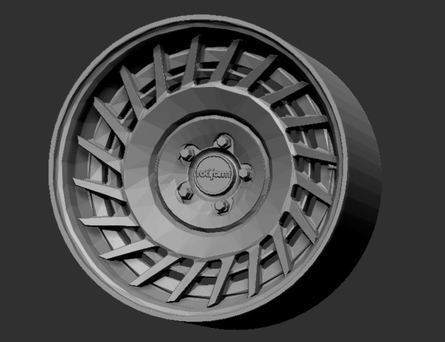 Rotiform CBU Wheels Rims 3D Print Ready Model 3D model 3D printable ...