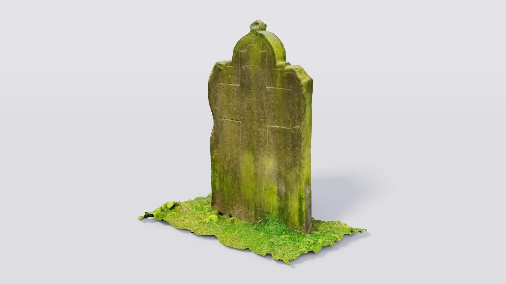 3D model Basic tombstone model VR / AR / low-poly | CGTrader