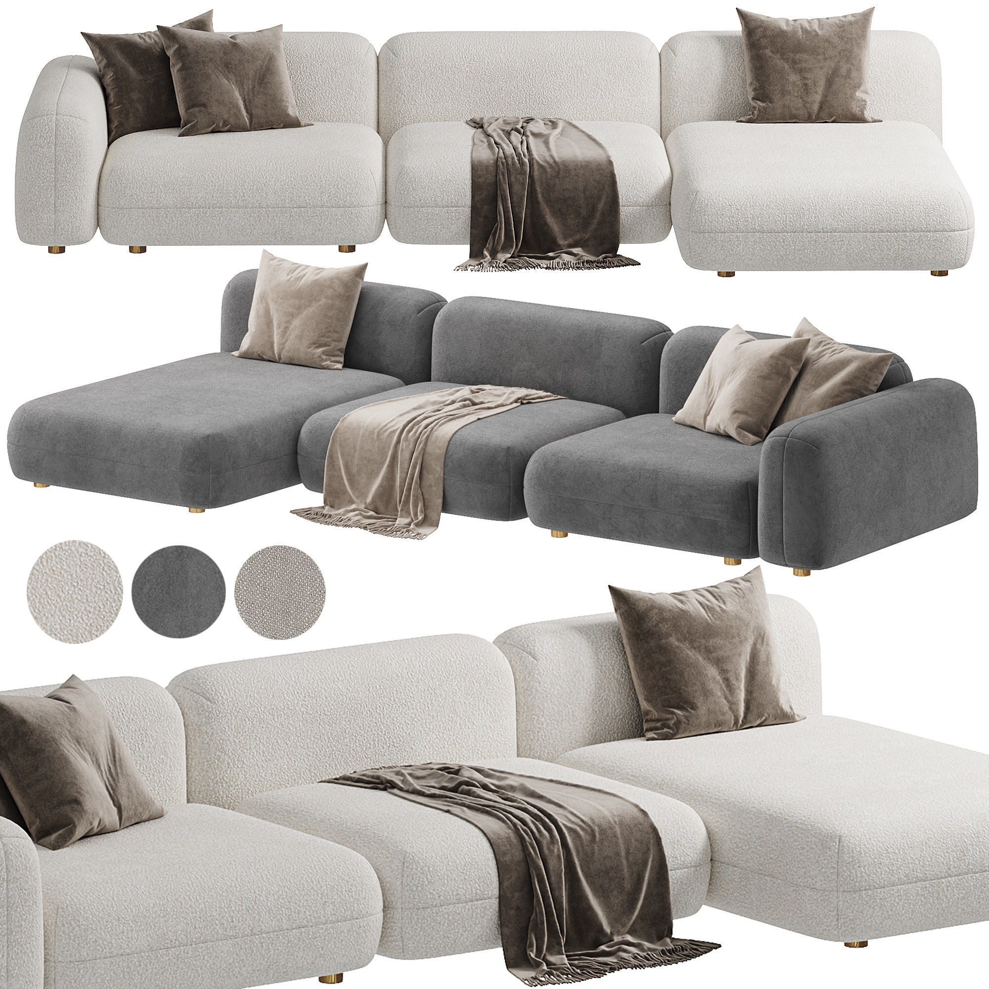 Tokio Sofa 1 3D model | CGTrader