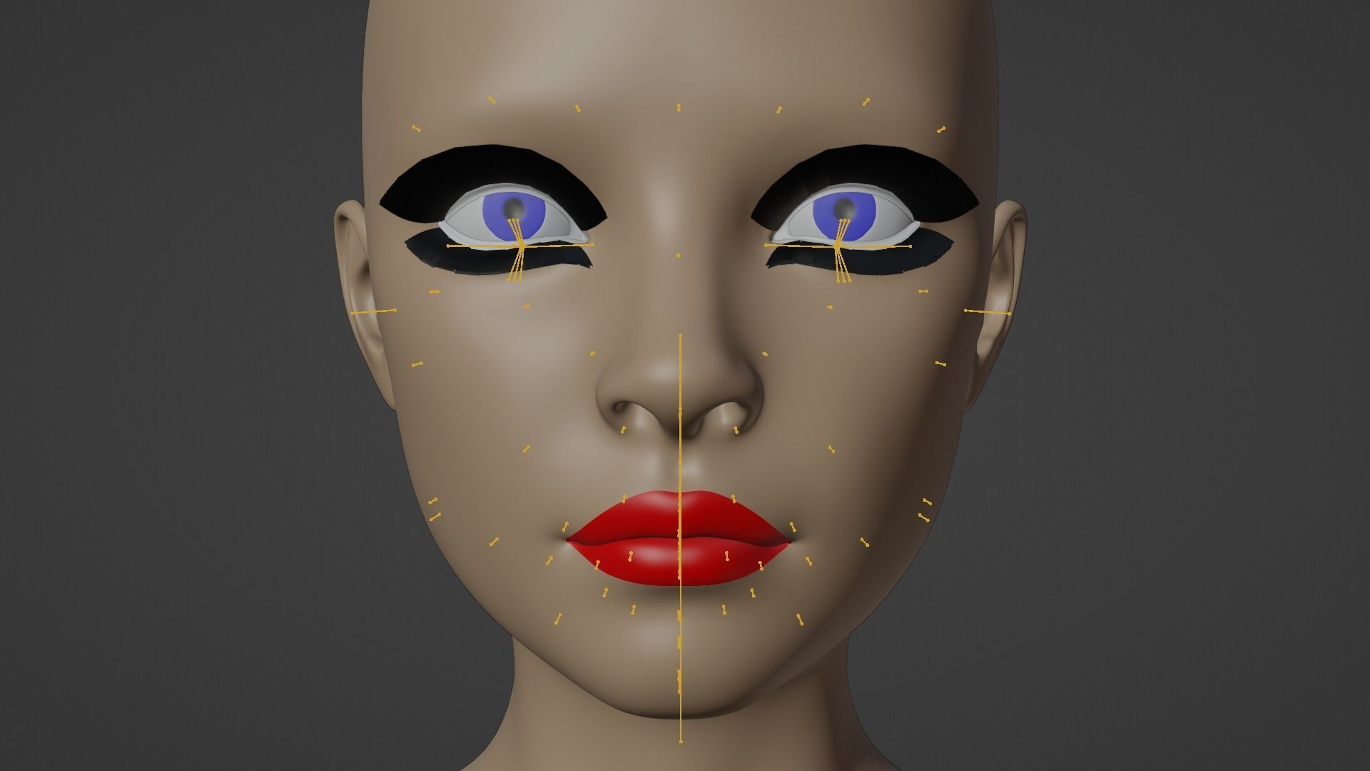 3D model Cute Young Girl with Blonde Curly Pixie Hair - Rigged - VR ...