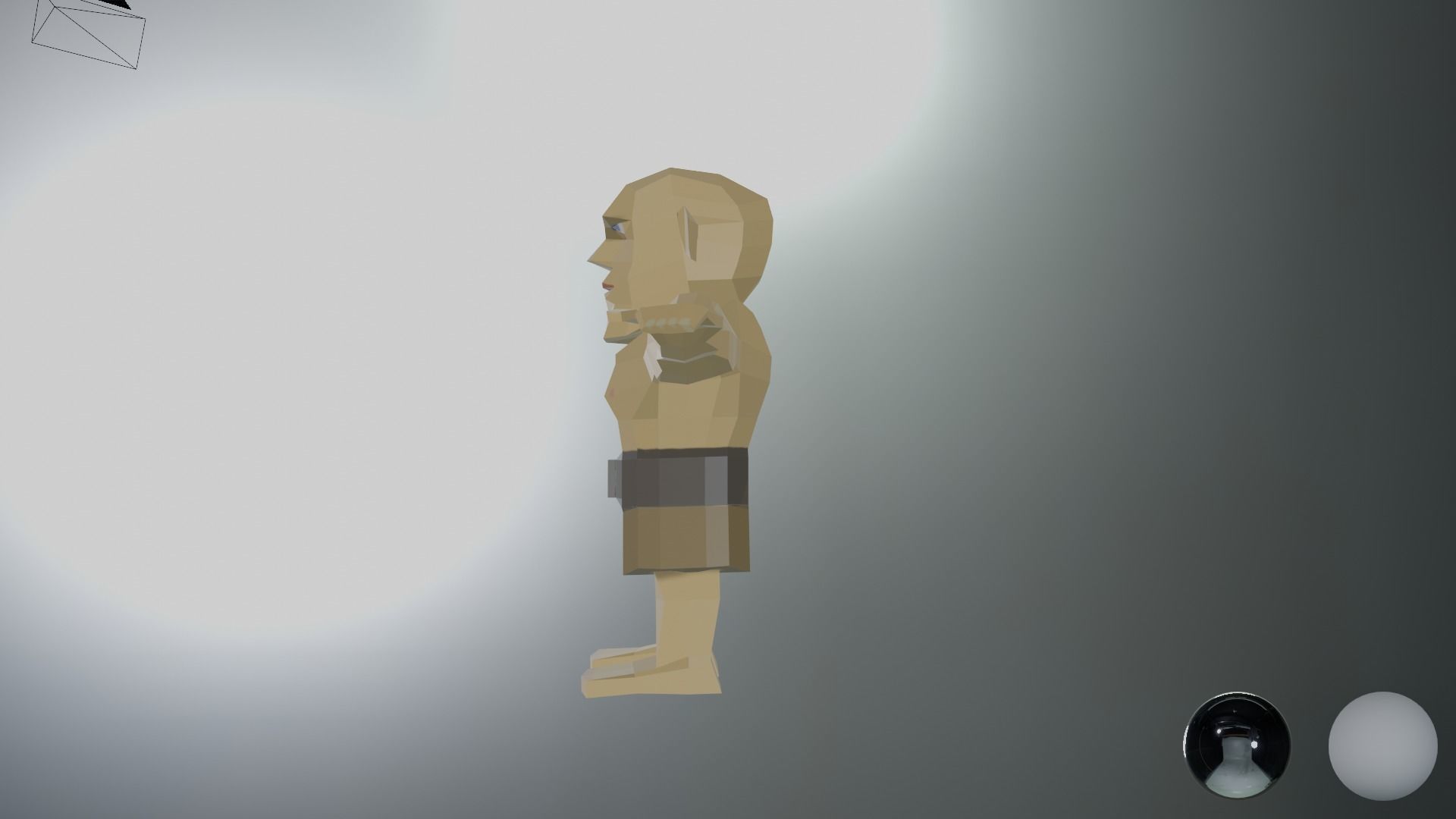 Basic Human Low Poly 3D model | CGTrader