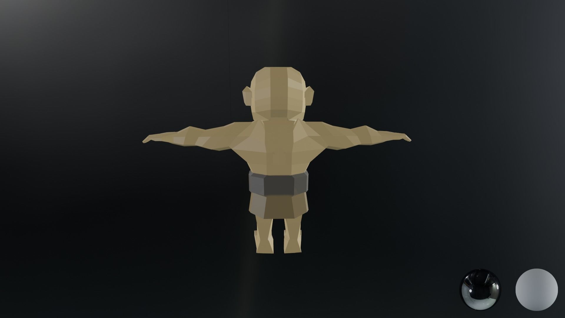 Basic Human Low Poly 3D model | CGTrader