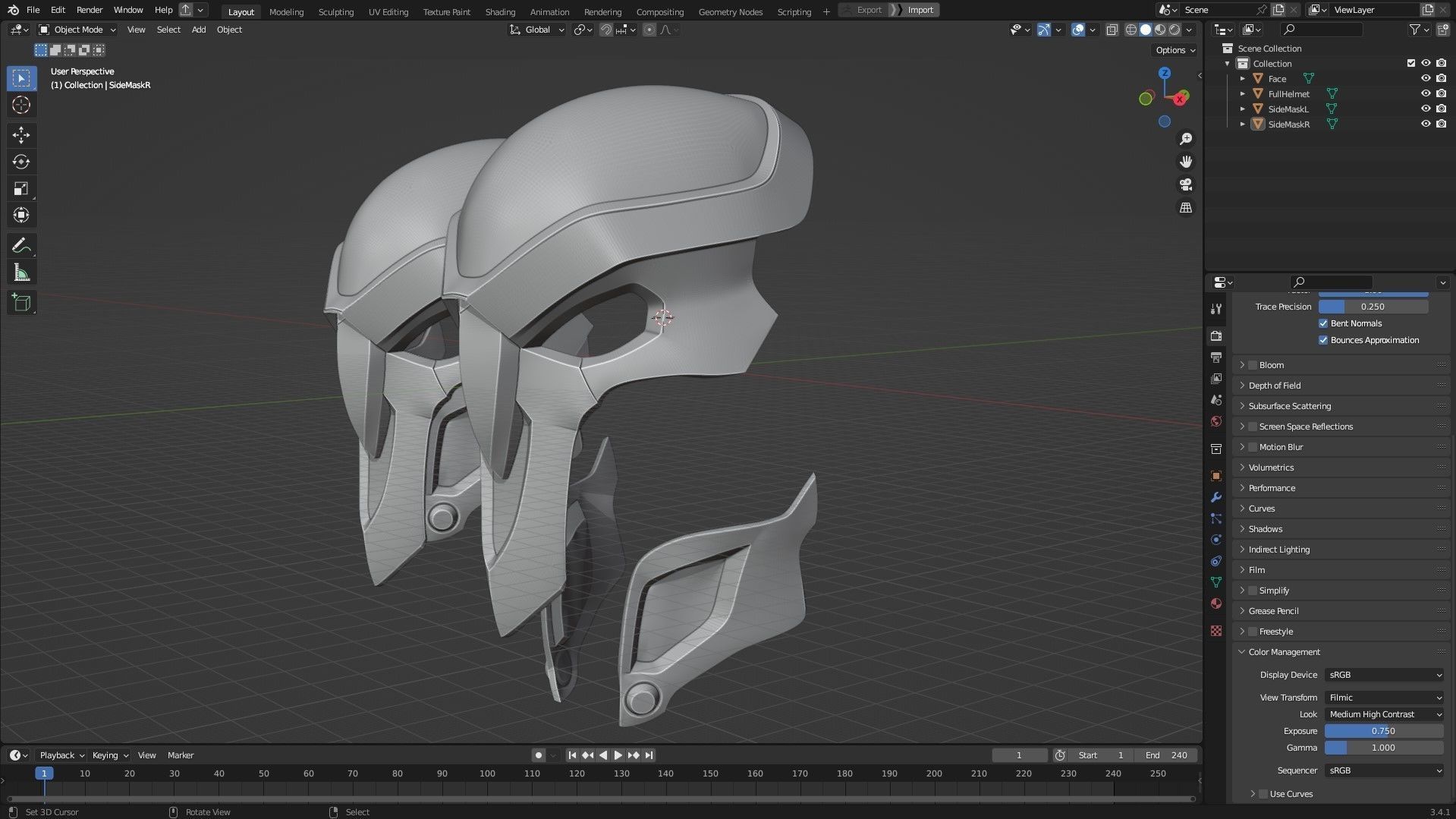 Overwatch 2 Reaper Full Armor and Gun for Cosplay 3D Model Collection ...