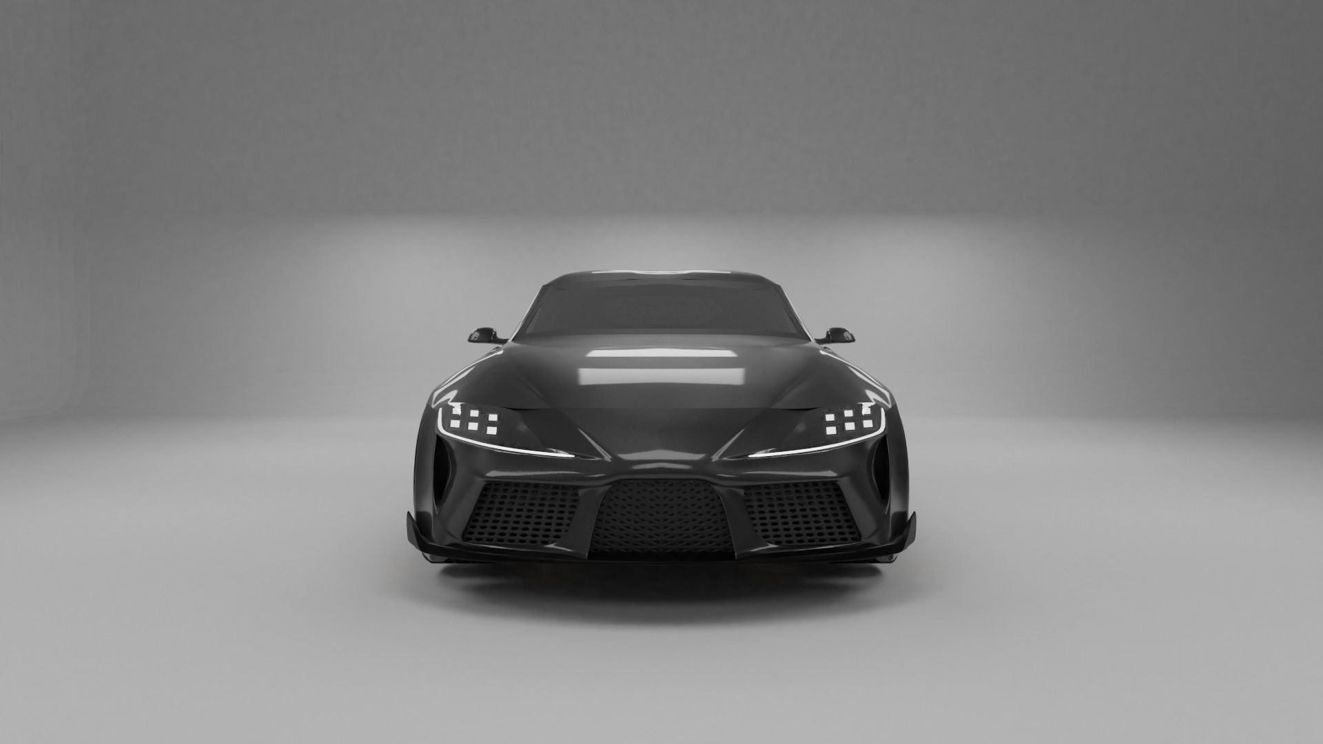Toyota Supra A90 without interior 3D model | CGTrader