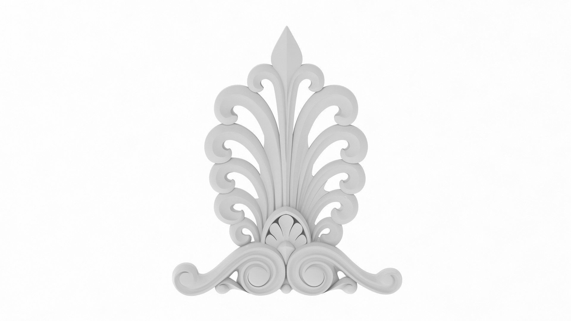 Classic Architectural Finish 3D model | CGTrader