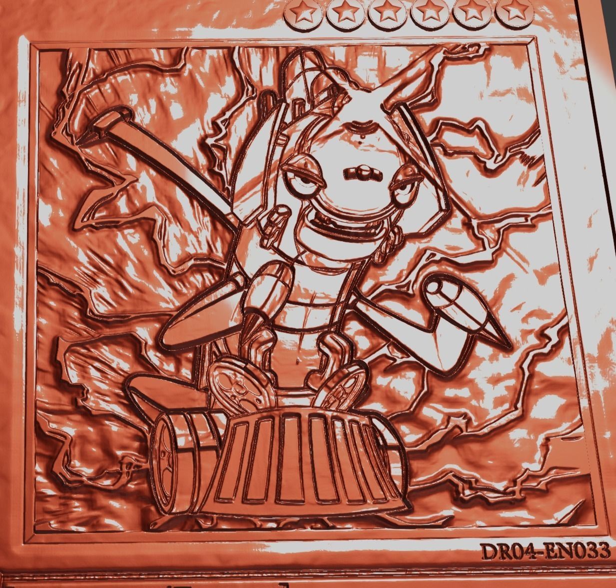 steam gyroid - yugioh 3D model 3D printable | CGTrader