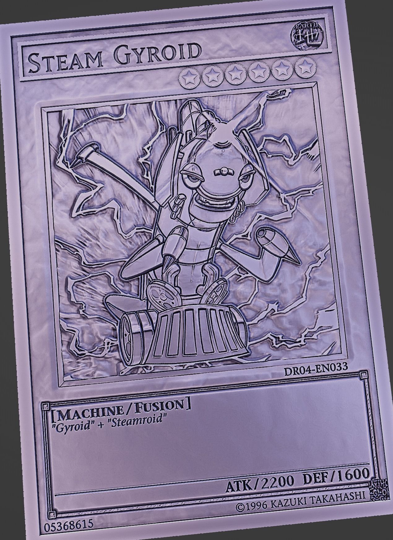 steam gyroid - yugioh 3D model 3D printable | CGTrader