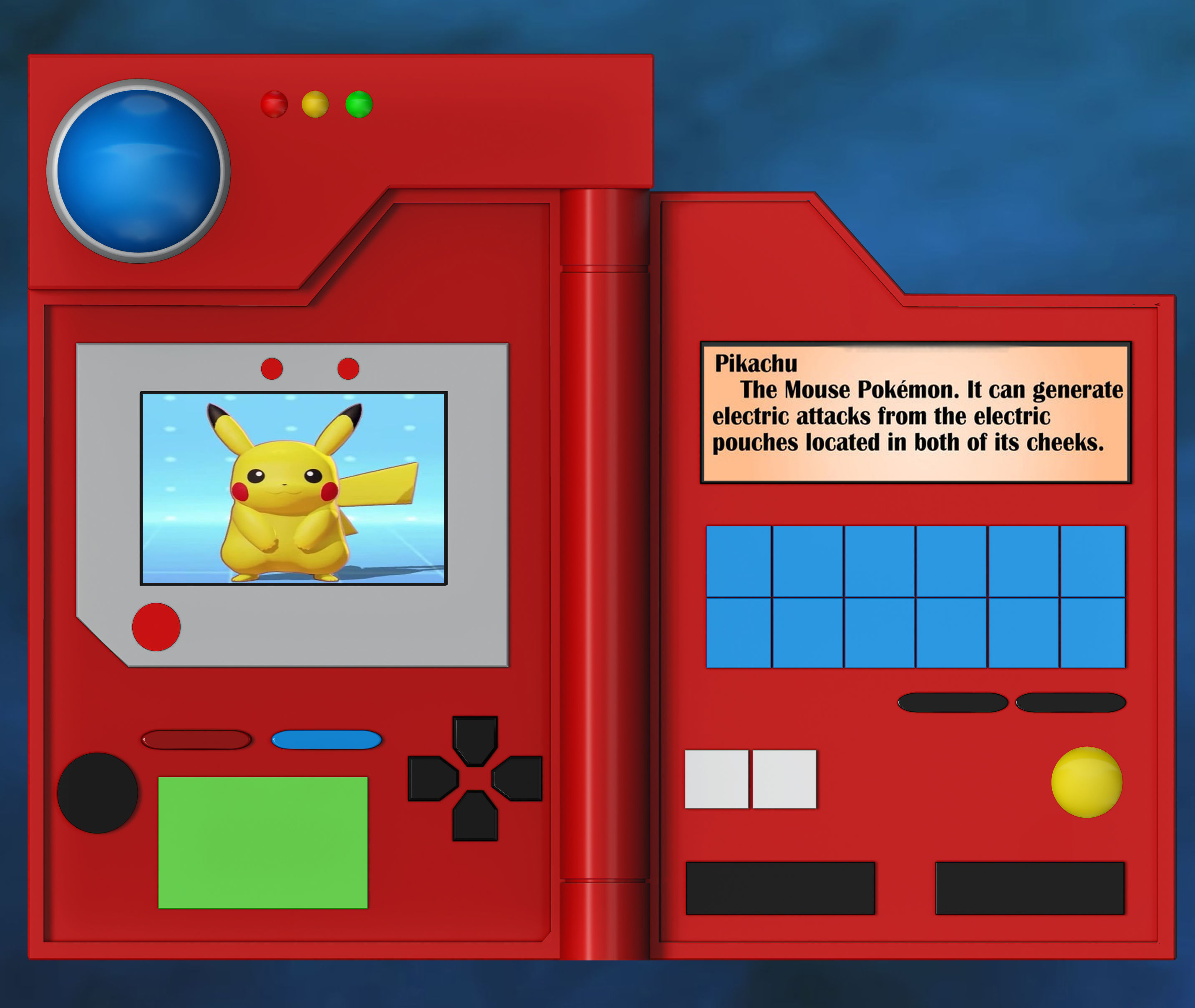 Pokedex 3D model 3D printable | CGTrader