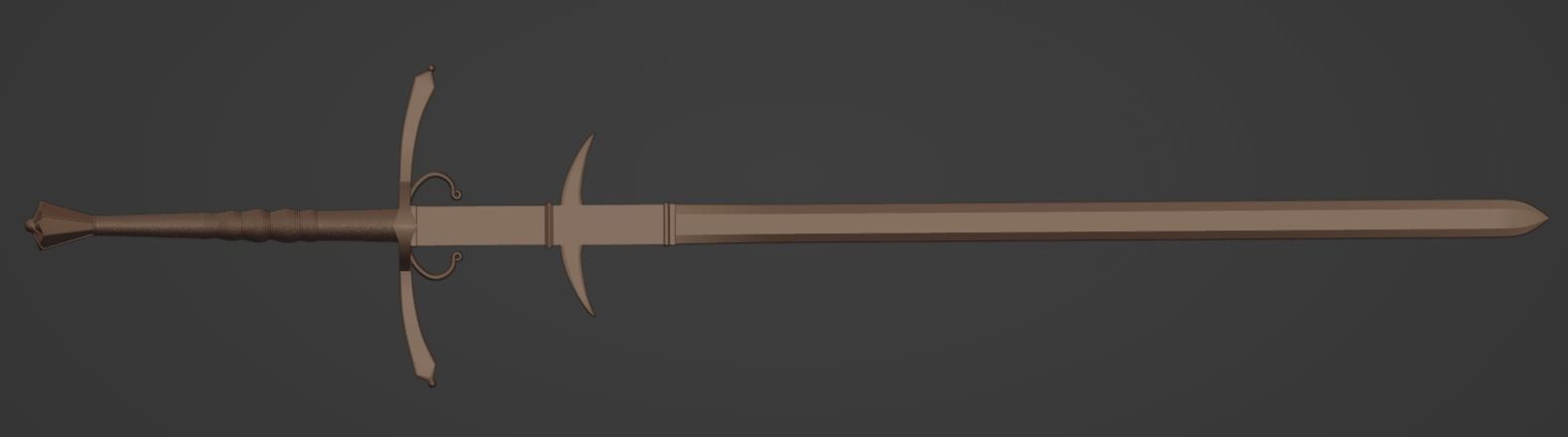 Elden Ring The Zweihander 3D Print 3D model 3D printable | CGTrader