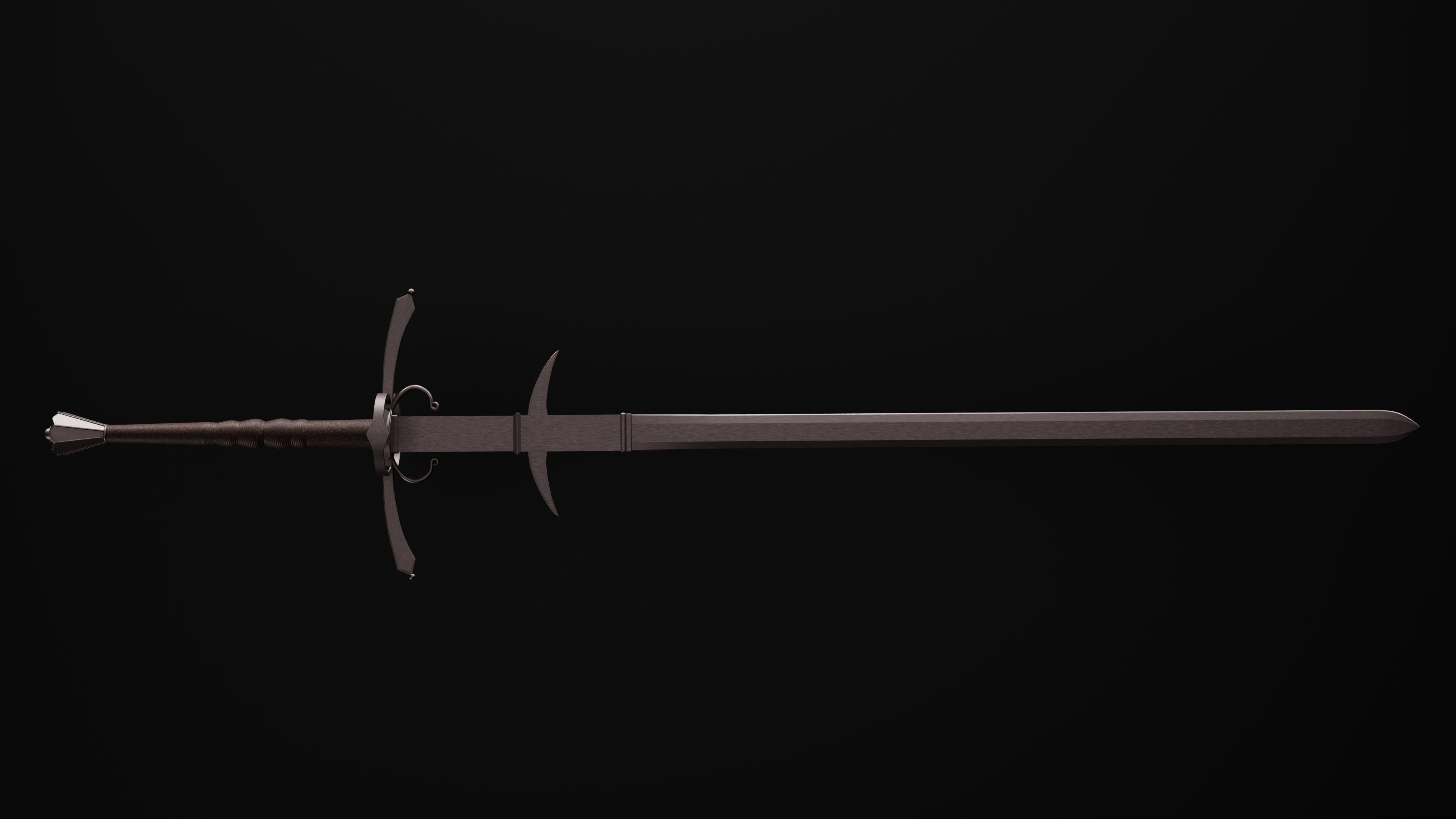 Elden Ring The Zweihander 3D Print 3D model 3D printable | CGTrader