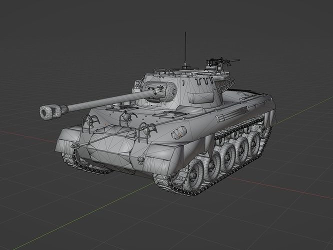 3D model M18 Hellcat VR / AR / low-poly | CGTrader