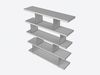 Etagere Baker Array 3D model | CGTrader