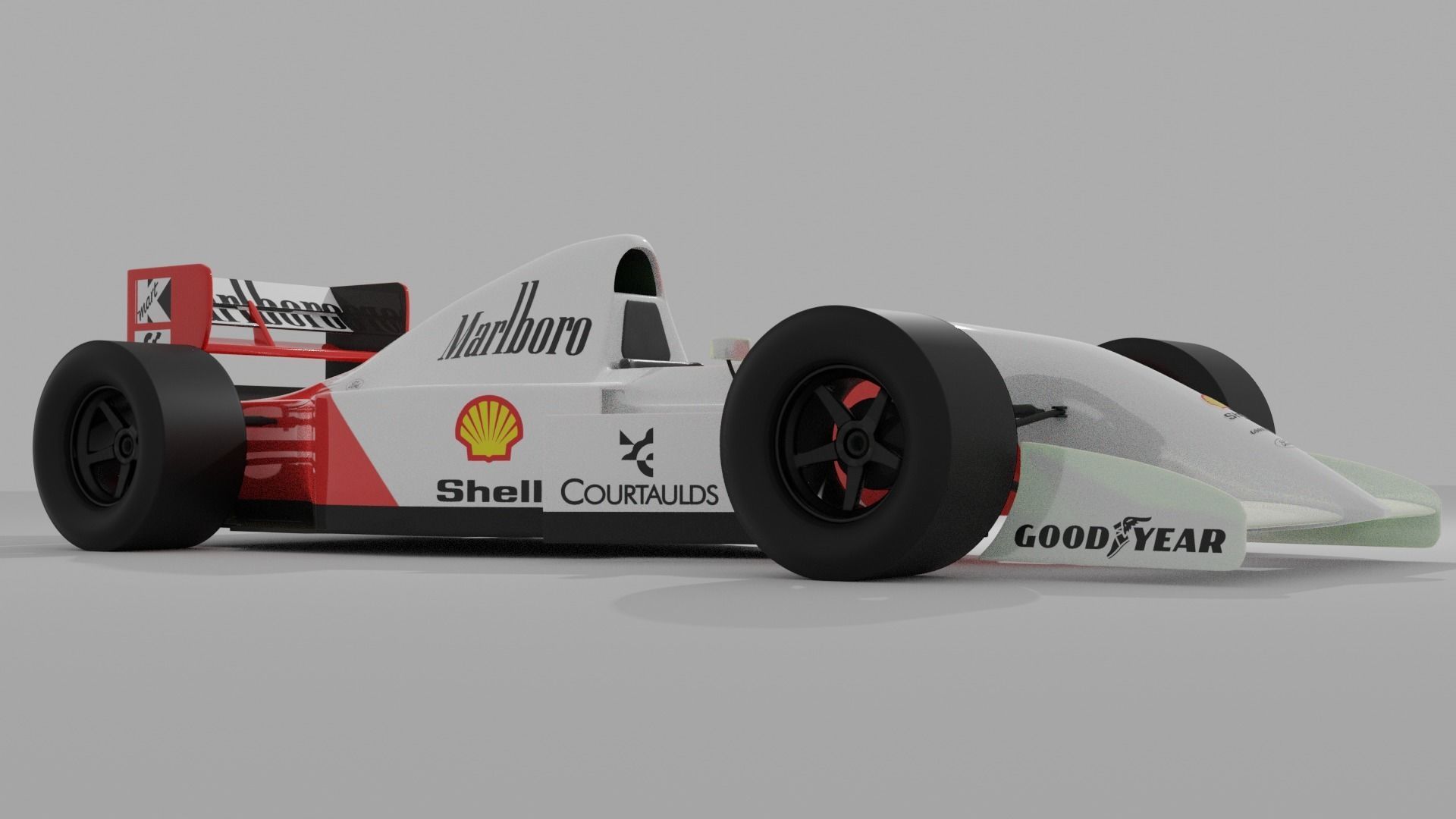 McLaren MP4 A8 3D model | CGTrader
