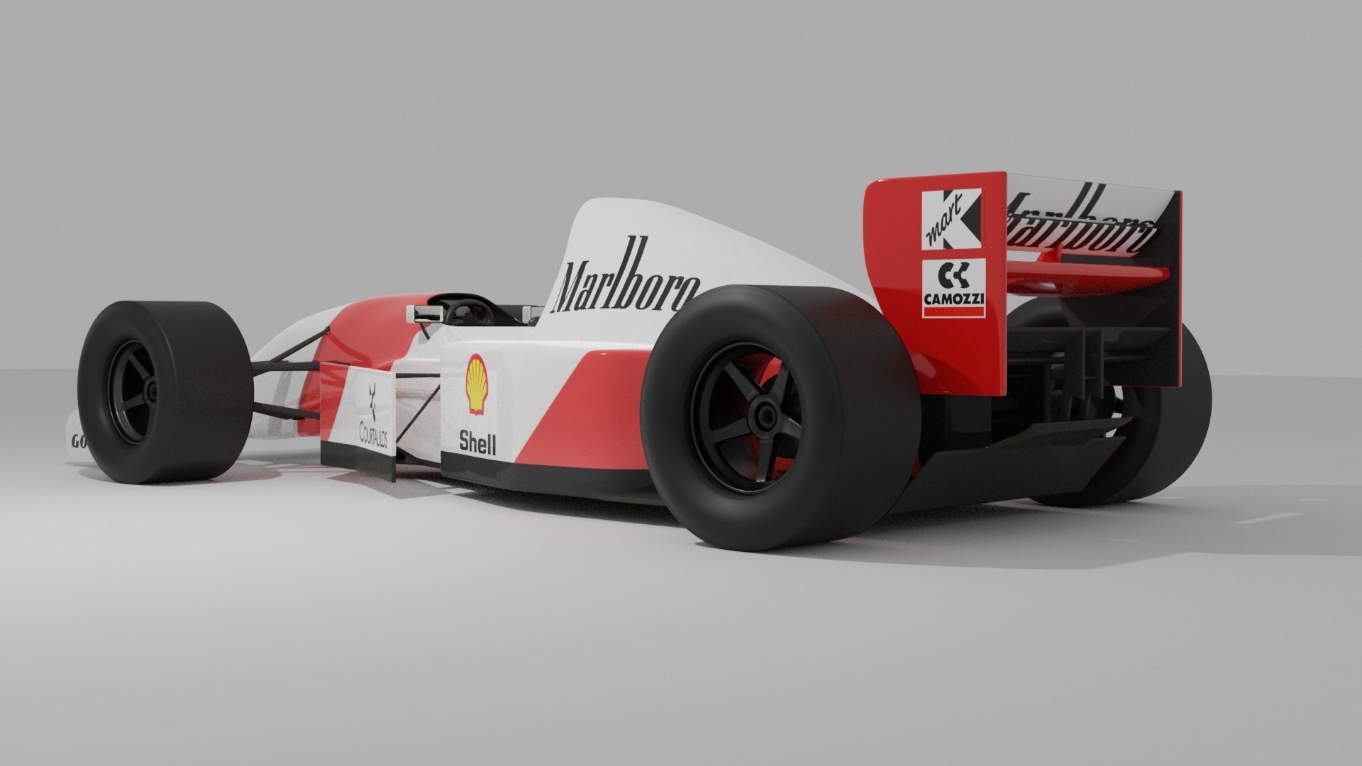 McLaren MP4 A8 3D model | CGTrader