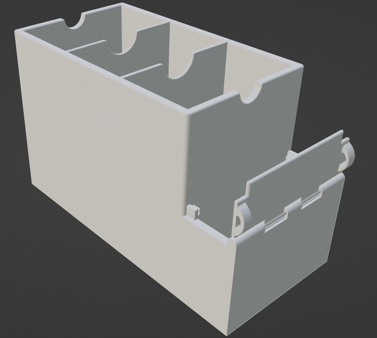 Deck Battle Box and Deck Storage Box free 3D model 3D printable | CGTrader