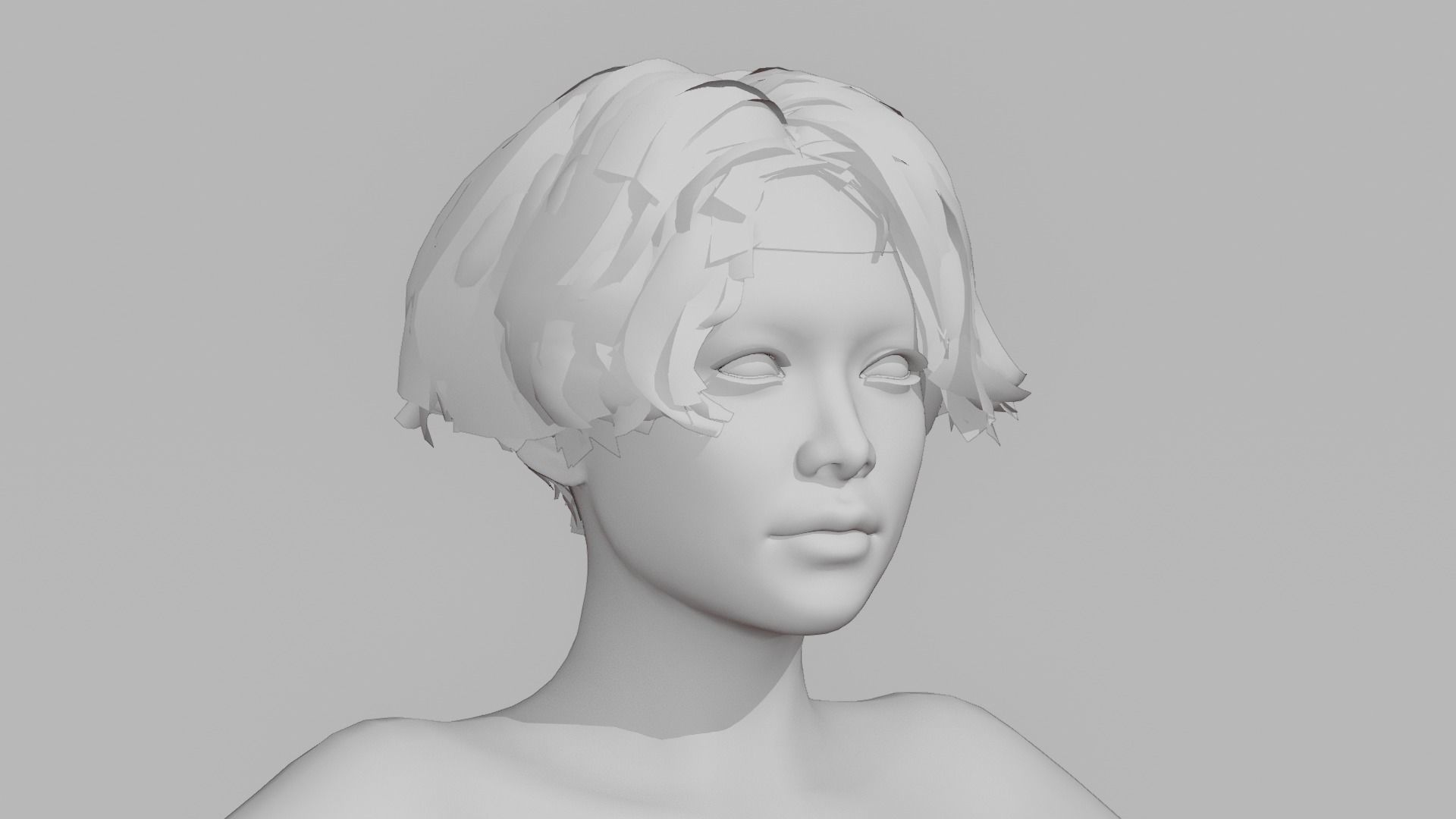 Realistic Female - Sandy 3D model rigged | CGTrader
