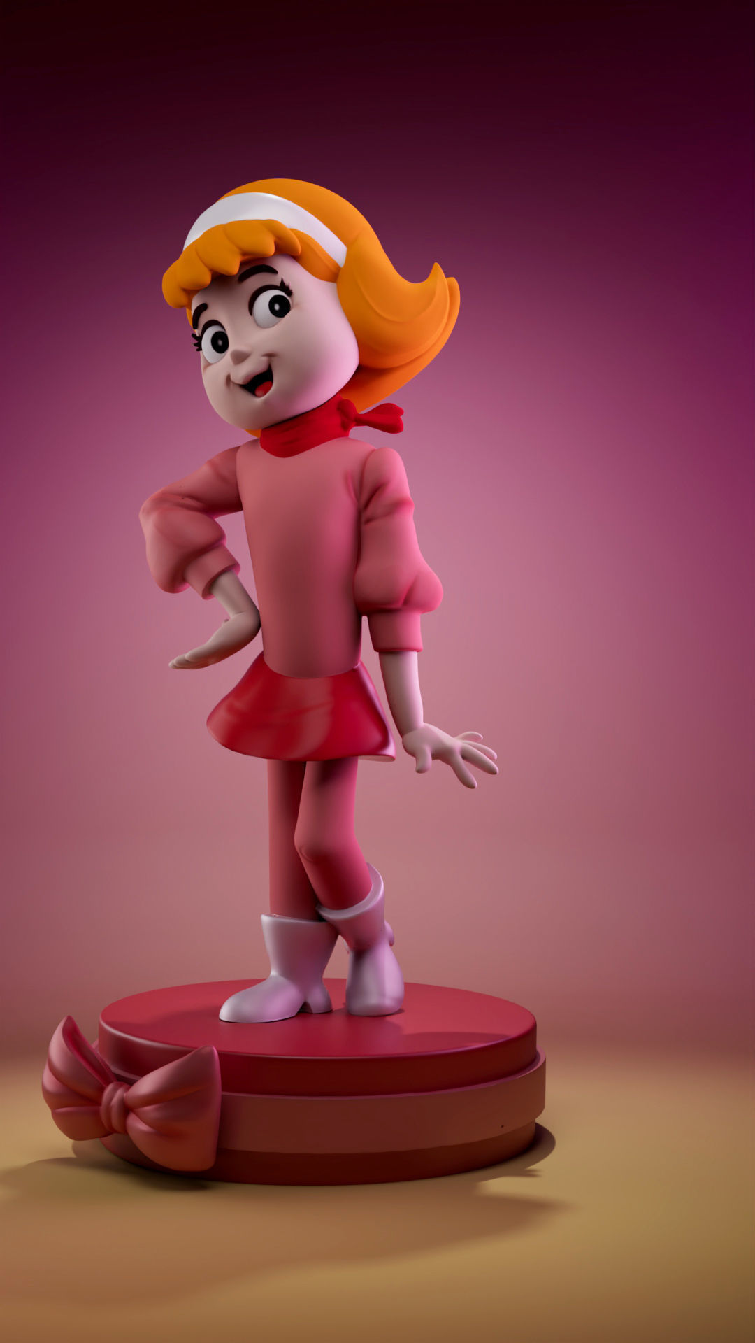 Daphne A Pup Named Scooby Doo 3d Model 3d Printable Cgtrader