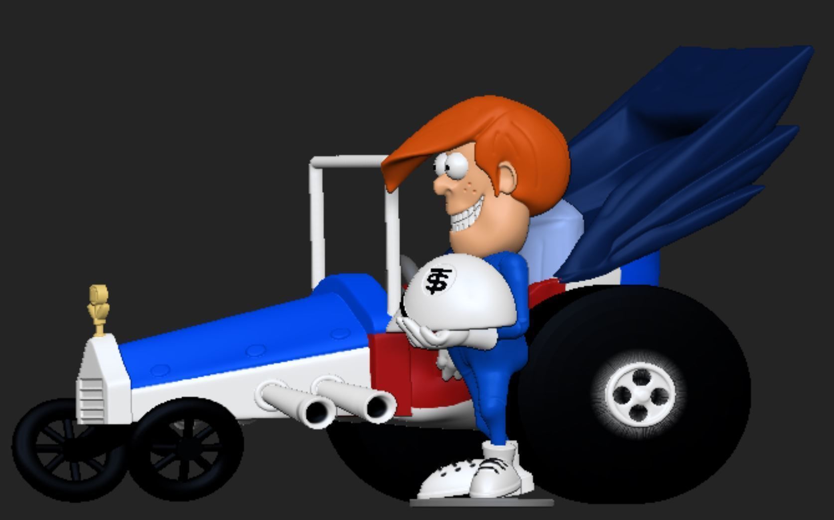 Tom Slick 3D model 3D printable | CGTrader