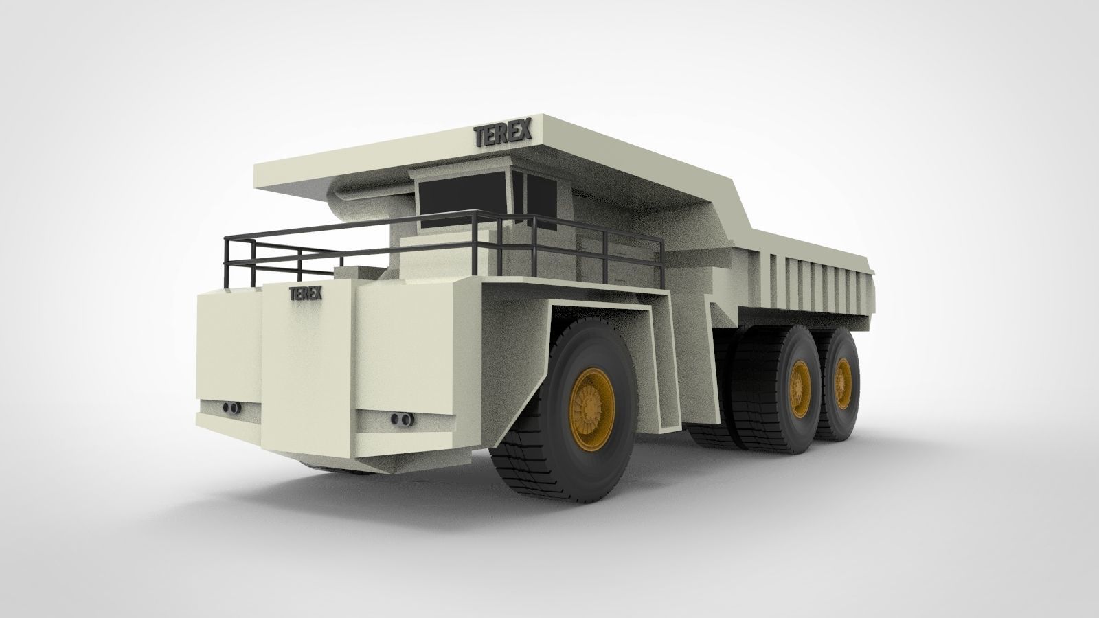 Terex MT6300AC Mining Truck 3D model | CGTrader