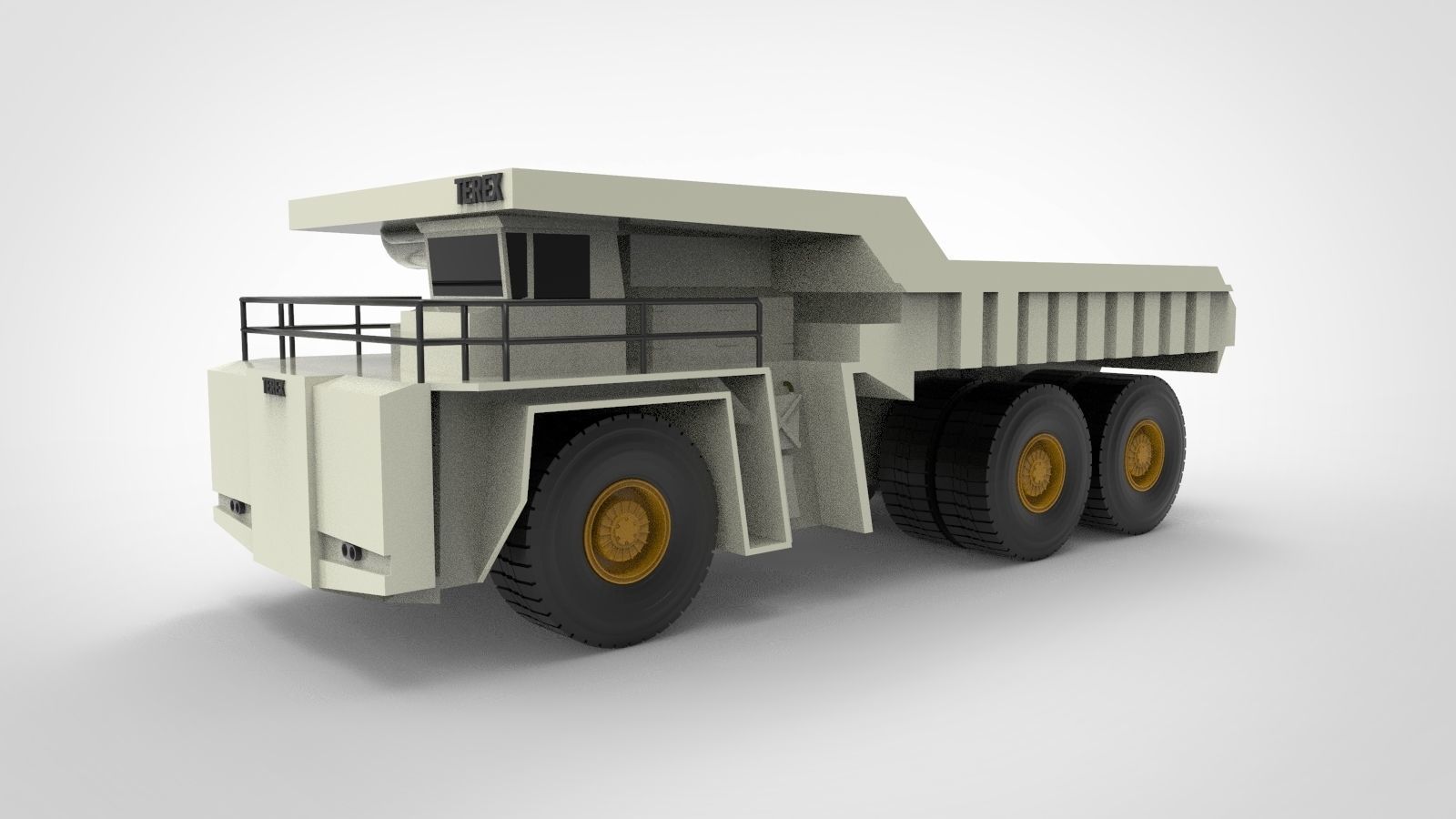 Terex MT6300AC Mining Truck 3D model | CGTrader