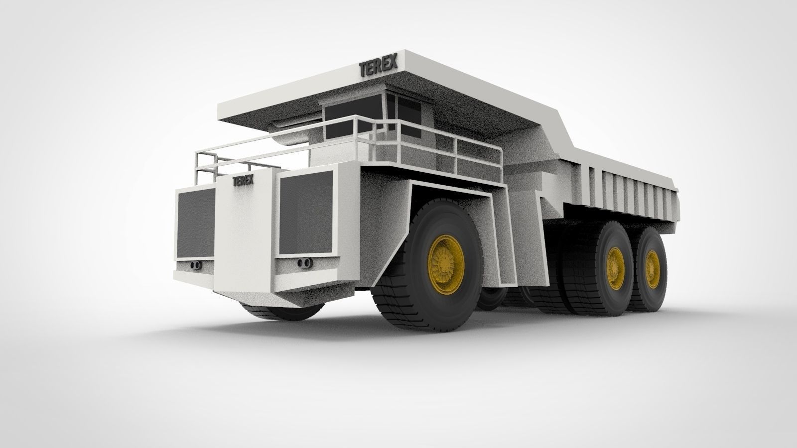 Terex MT6300AC Mining Truck 3D model | CGTrader