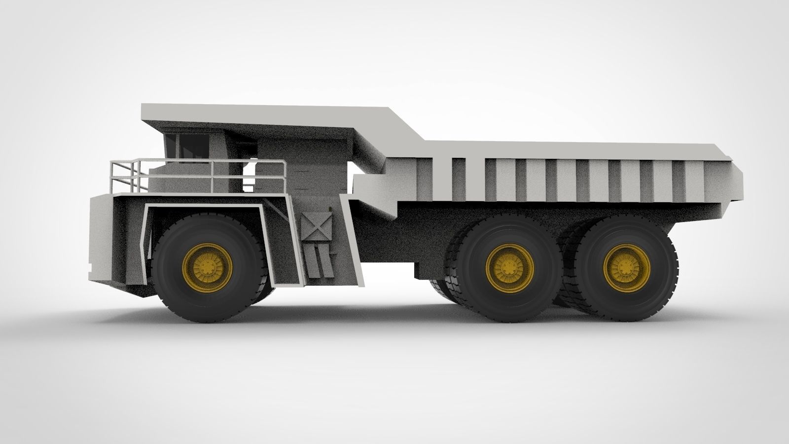 Terex MT6300AC Mining Truck 3D model | CGTrader