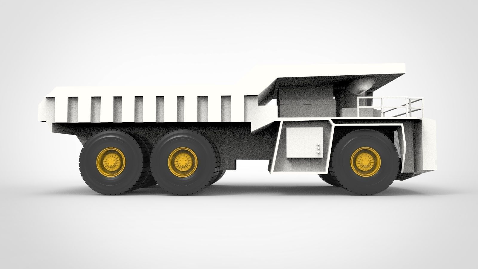 Terex MT6300AC Mining Truck 3D model | CGTrader