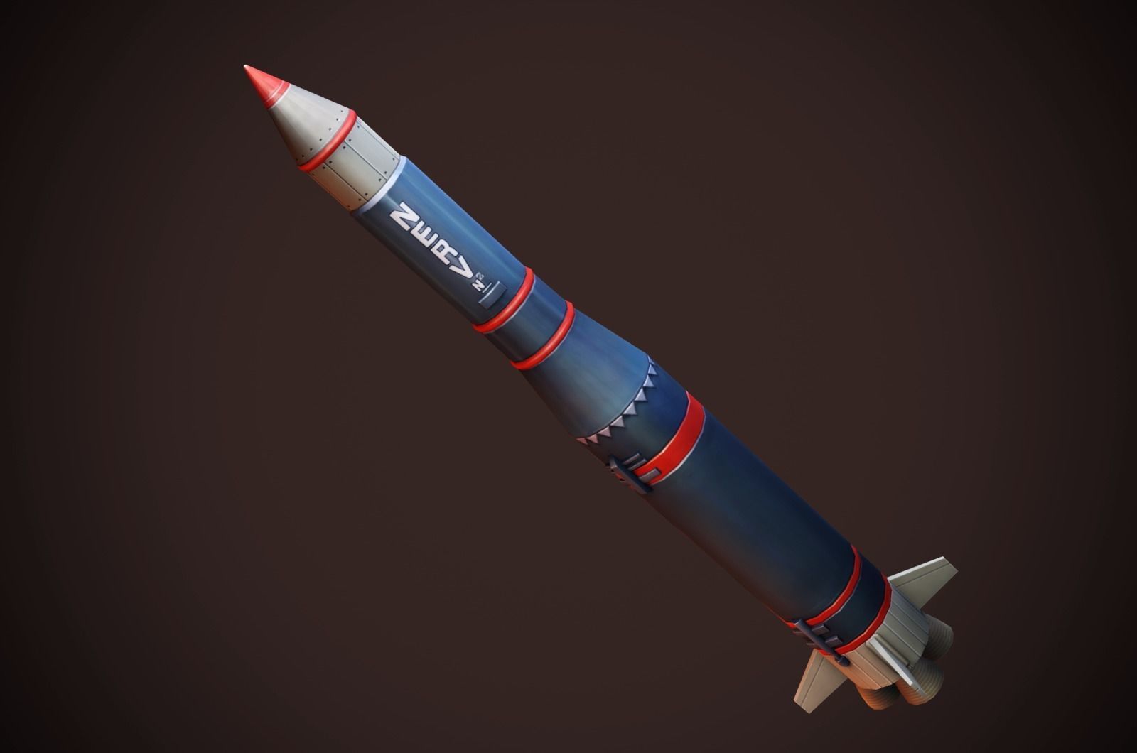 3D model EVA N2 missile Nuclear Bomb VR / AR / low-poly | CGTrader