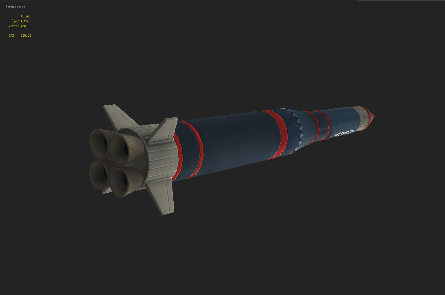 3D model EVA N2 missile Nuclear Bomb VR / AR / low-poly | CGTrader