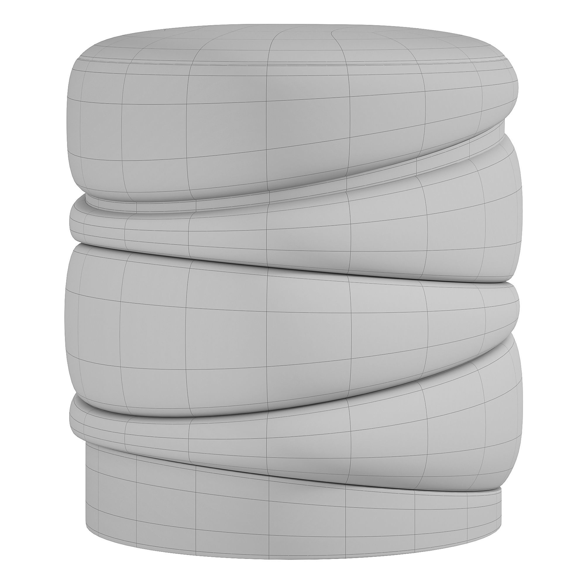 Obsidian Stool By Luxdeco Collection 3D model | CGTrader