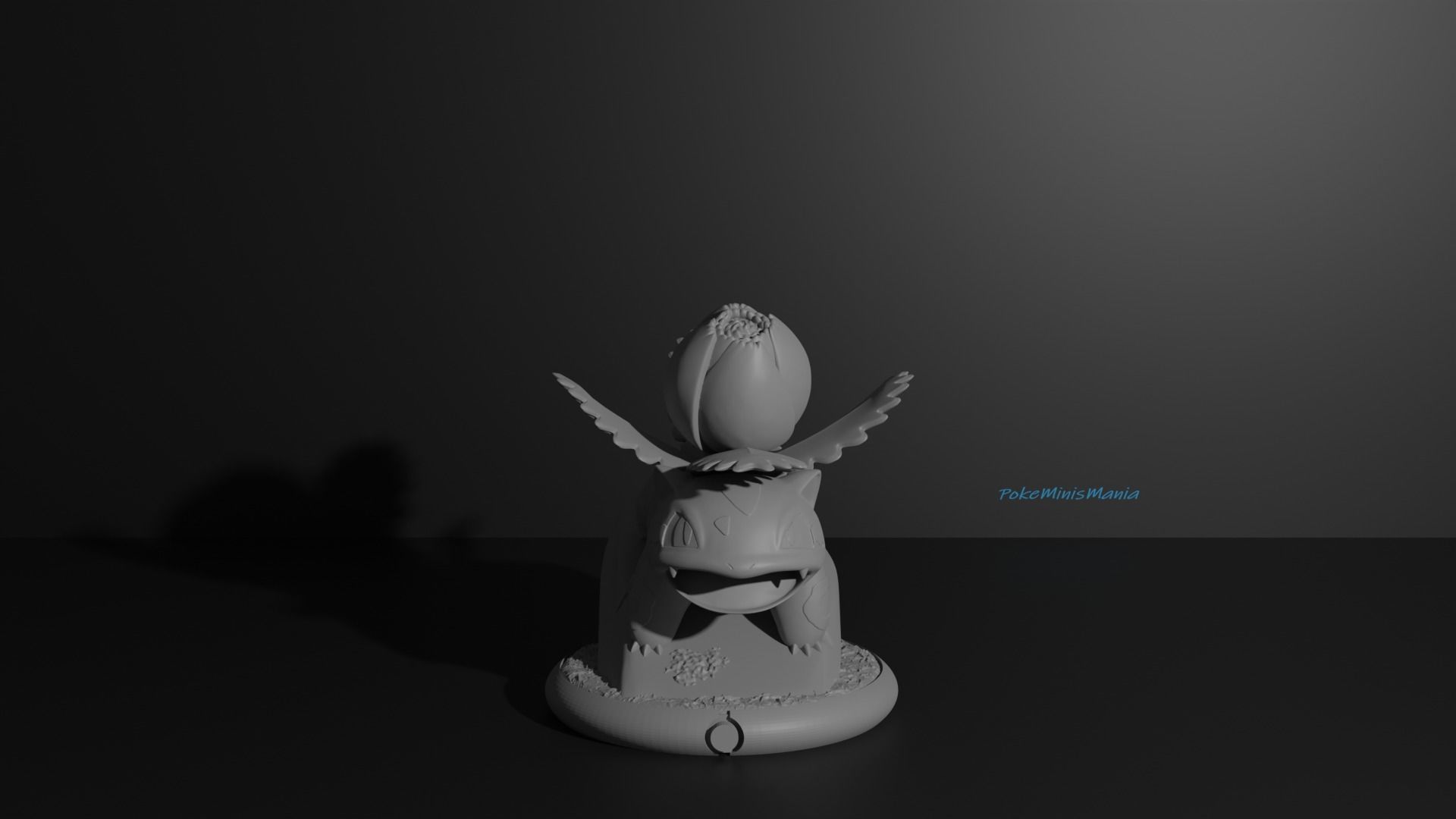 Clone Bulbasaur Ivysaur and Venusaur 3D print model 3D model 3D ...