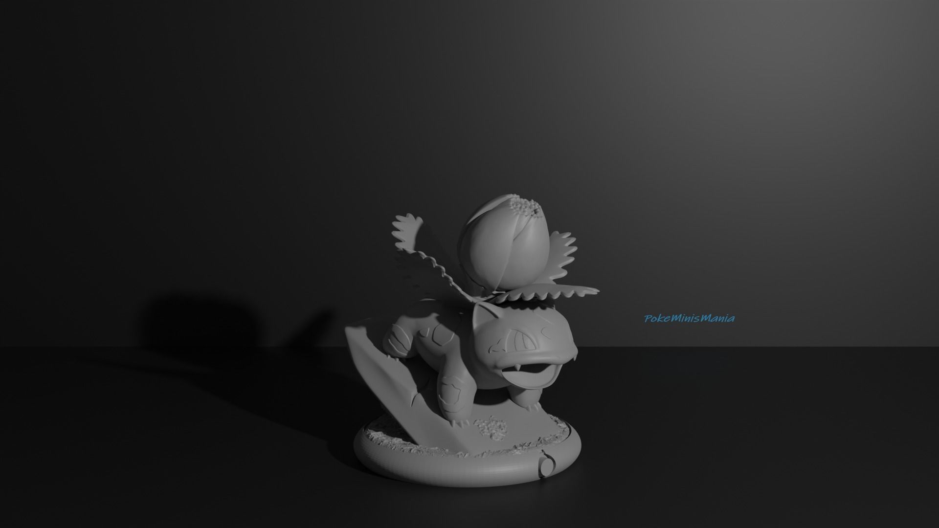 Clone Bulbasaur Ivysaur and Venusaur 3D print model 3D model 3D ...