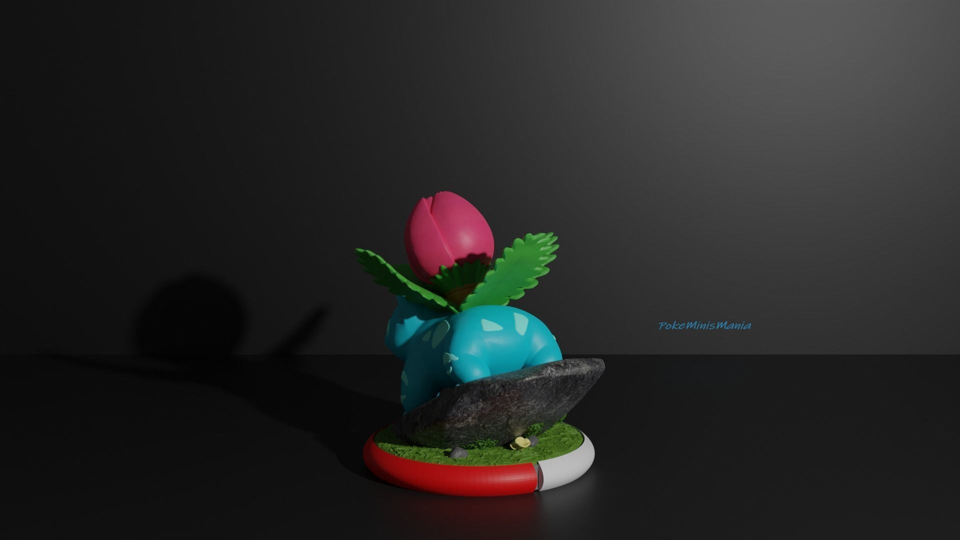Clone Bulbasaur Ivysaur and Venusaur 3D print model 3D model 3D ...